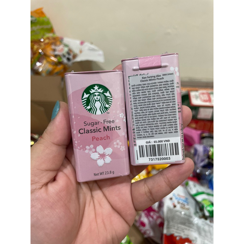 Jual Starbucks Sugar Free Classic Mints Blackcurrant Candy Permen ...