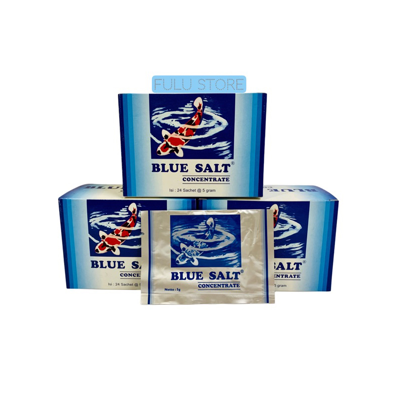 Jual BLUE SALT Concentrate 5gr /Sachet Garam Biru Konsentrat Ikan Hias ...