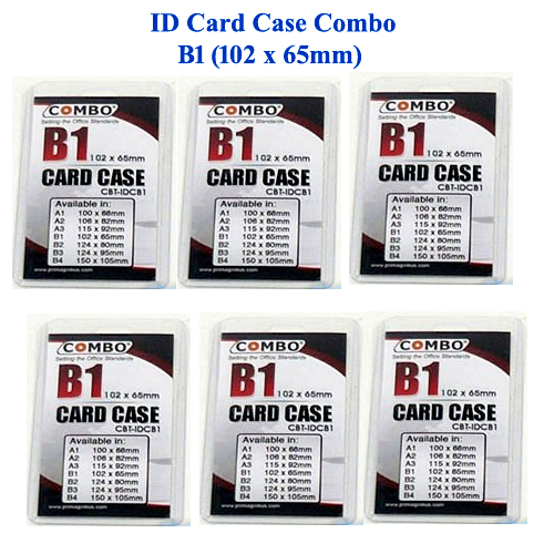 Jual ID Kartu Cassing/Case ID Card/ID Card Case Combo B1 (102 x 65mm ...