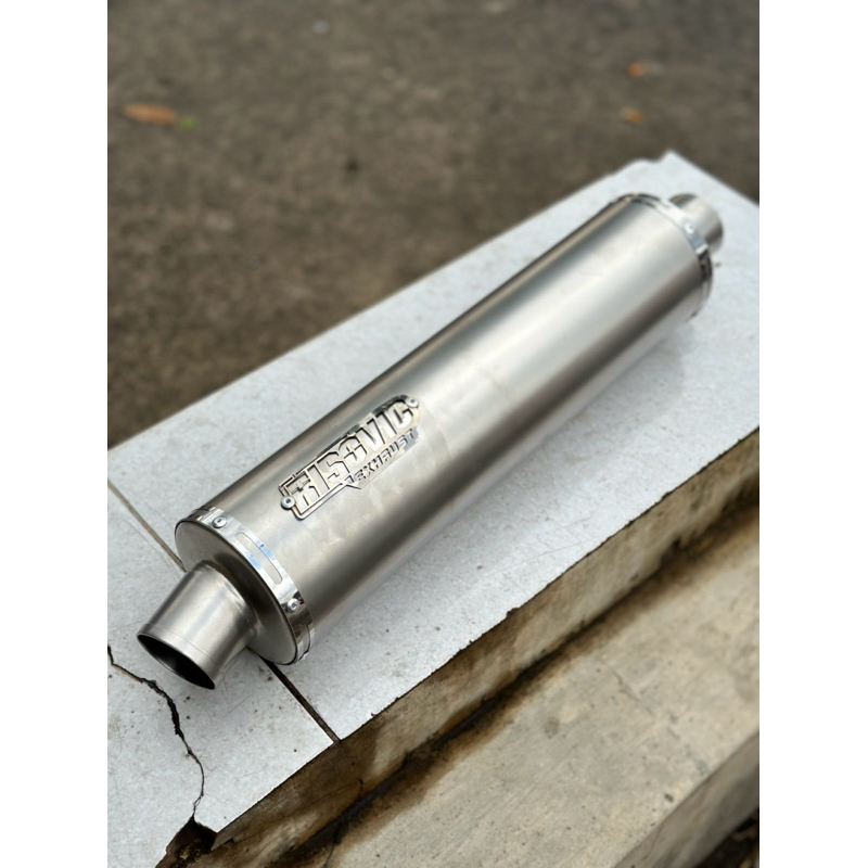 Jual SILINCER RISOVIC EXHAUST TIPE RODAX LONG VAPOR SANBLASTING ...