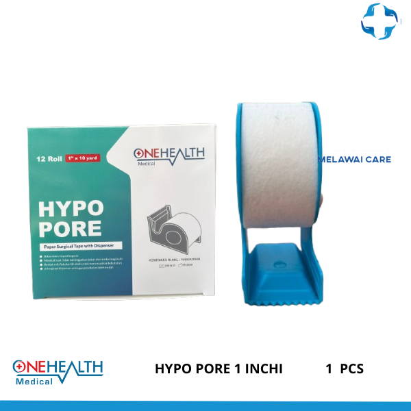 Jual Plester Luka Hypo Pore Onehealth 1 Inchi Plesterin Plaster Paper ...