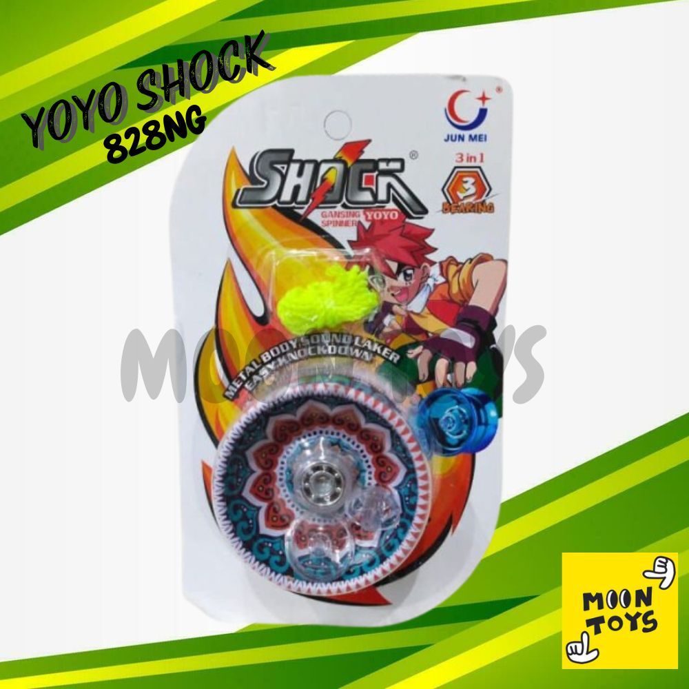 Jual MAINAN ANAK MODEL YOYO SHOCK BATIK 3 Bearing 3 Fungsi (Yoyo ...