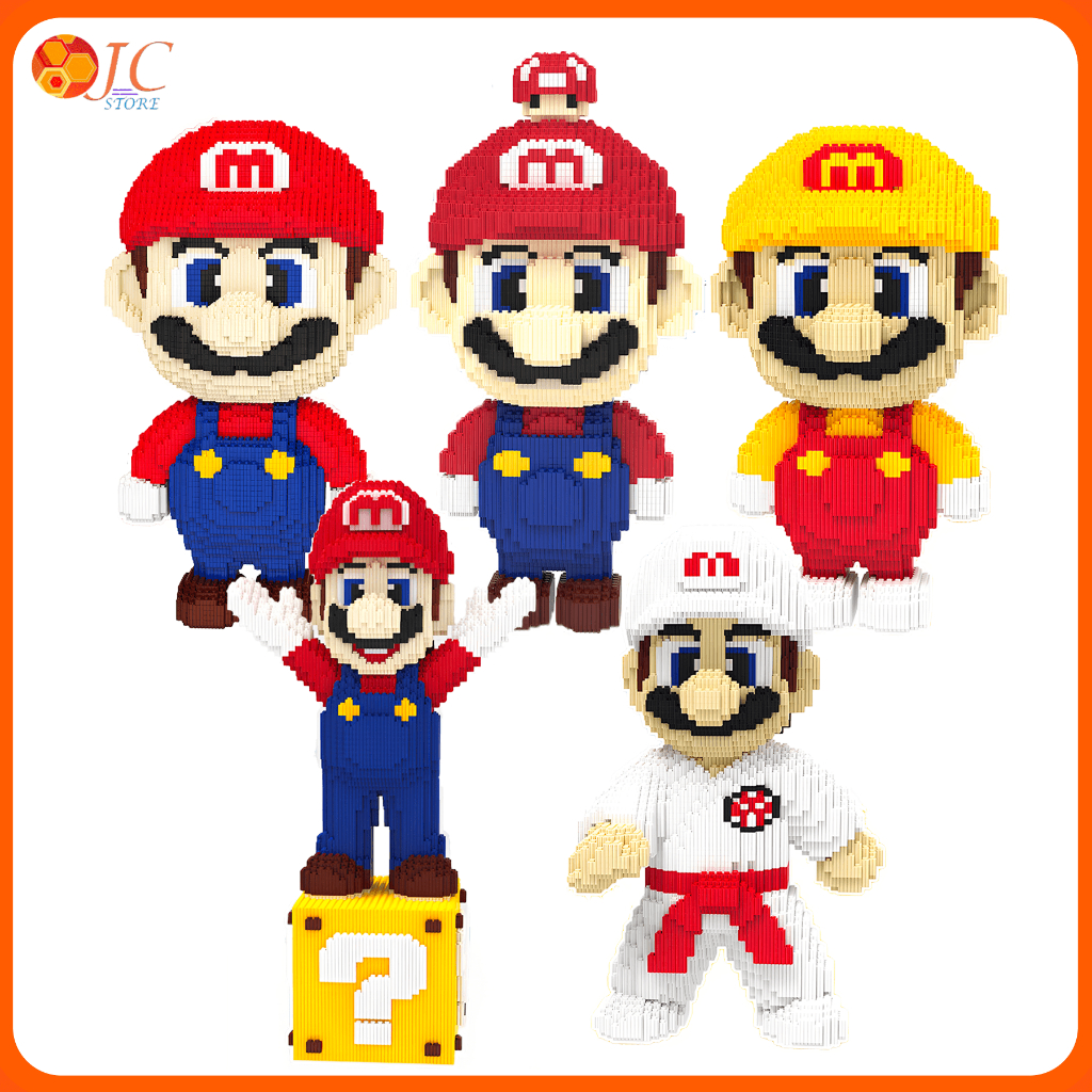 Jual JC Nano Blocks SUPER MARIO BROS Mainan Anak Balok Susun Puzzle ...