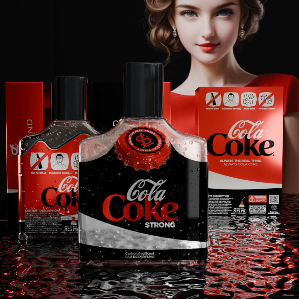 Jual Parfum Pria dan Wanita Aroma CocaCola/Cola Coke (35 ml) Wangi ...