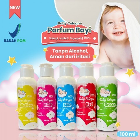 Jual (BPOM) Baby Cologne - Parfum Bayi PREMIUM 100ml (TANPA ALKOHOL ...