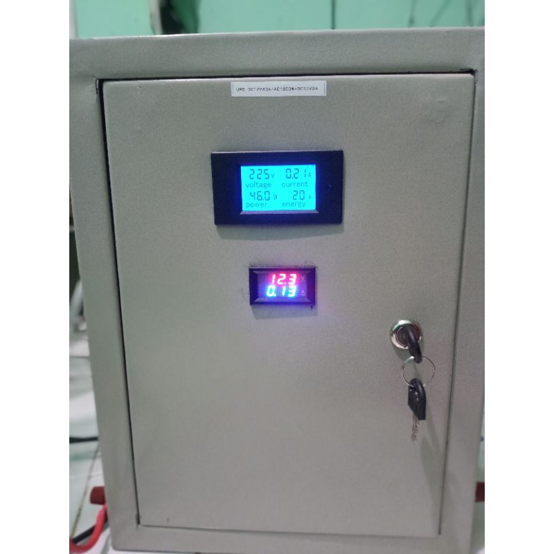 Jual JUAL UPS PANEL BOX UPS/PLTS IN DC12-24V/40A OUT AC1000W/1600W ...