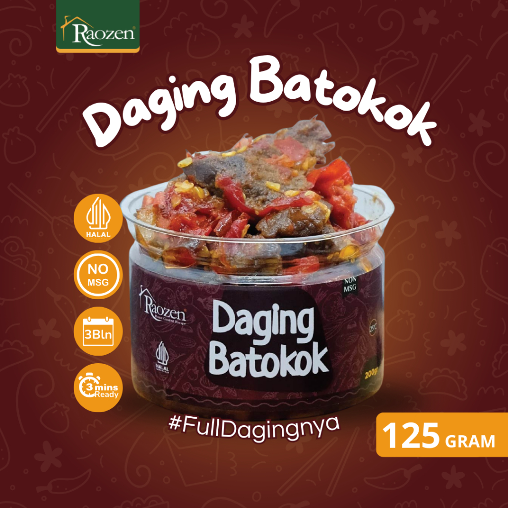 Jual Raozen Daging Batokok - Daging Sapi Bumbu Batokok Khas Minang ...