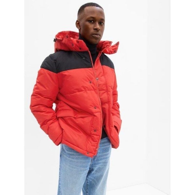 Jual puffer Jacket GAP man | Shopee Indonesia
