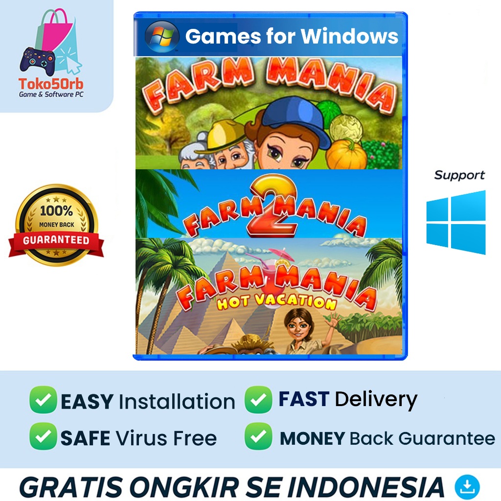 Jual Farm Mania Collection Game For Pc Full Version | Shopee Indonesia