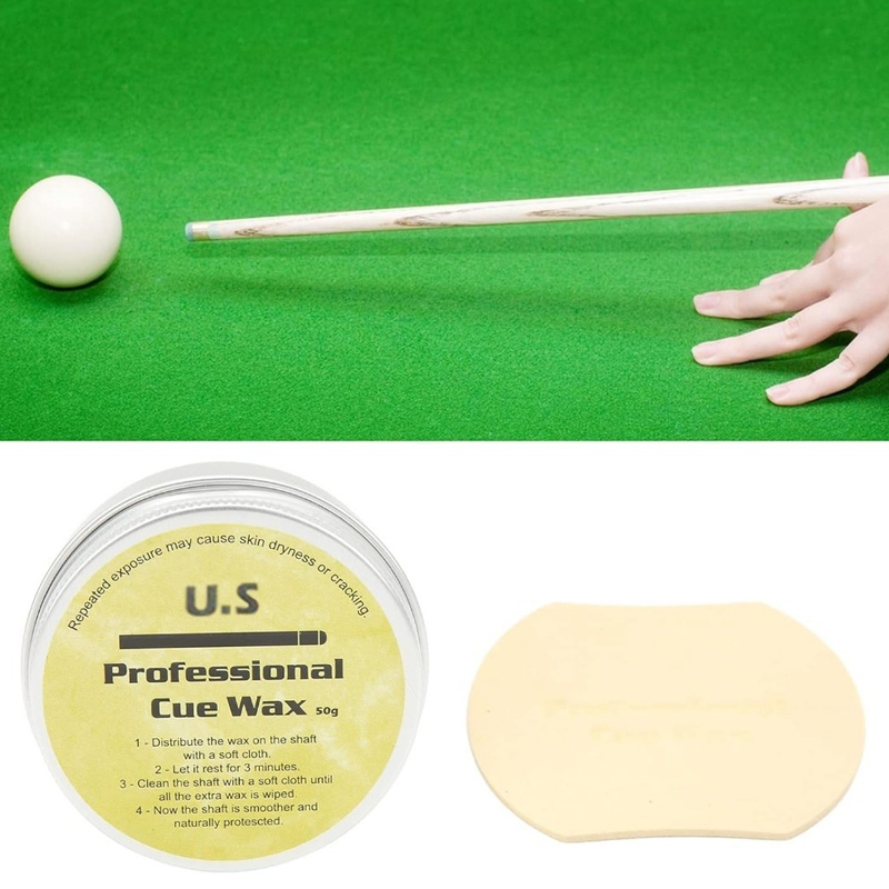 Jual 50g Billiard Cue Wax 50g Shaft Cleaner Ferrule Cue Wax Shaft Cleaner Ferrule Smoother ...