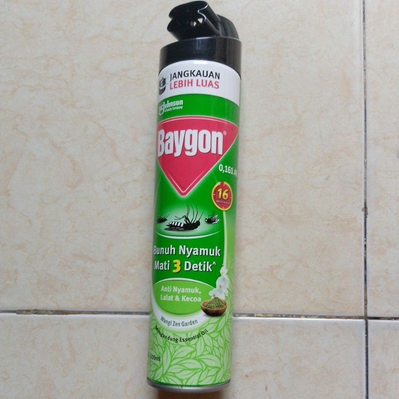 Jual Baygon Aerosol Green Tea Zen garden & White Orchid 600ml | Shopee ...