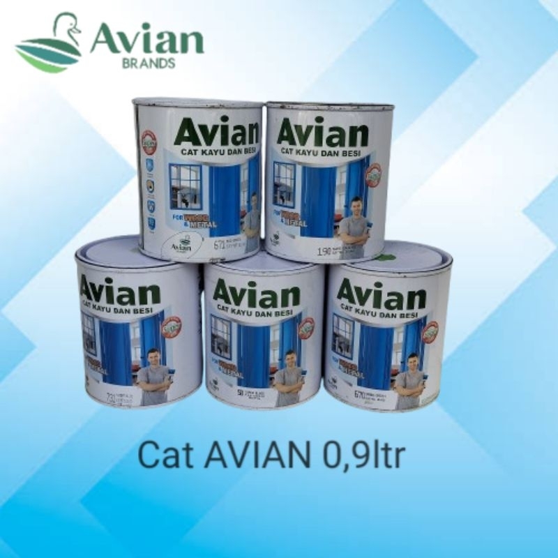 Jual CAT AVIAN KEMASAN 0,9 Ltr | Shopee Indonesia