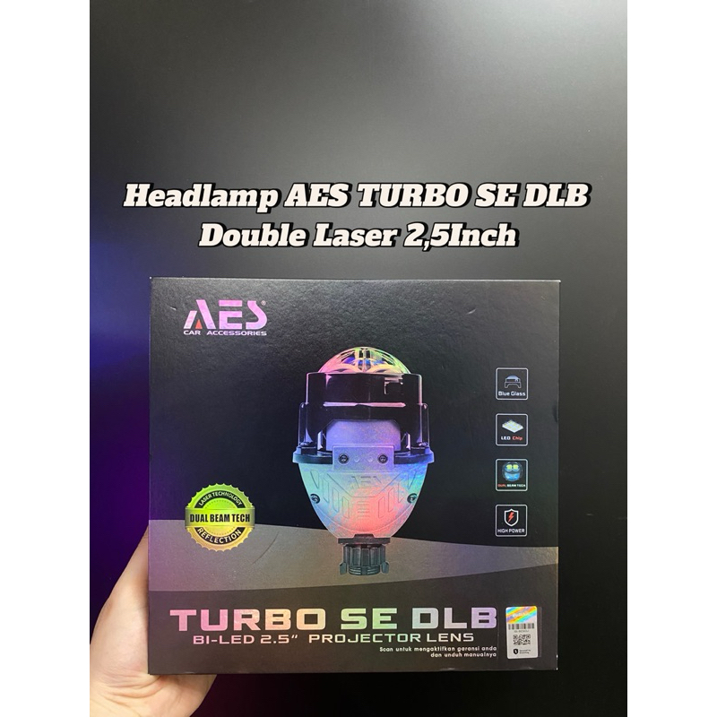 Jual Projector Projie Bi-LED AES TURBO SE DLB Double Laser 2,5 Inch ...
