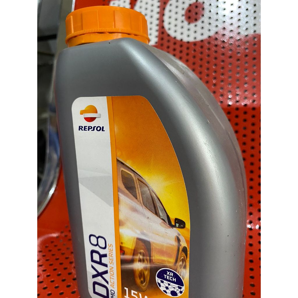 Jual oli mesin repsol DXR8 15W40 API CL-4/SL [1L] | Shopee Indonesia