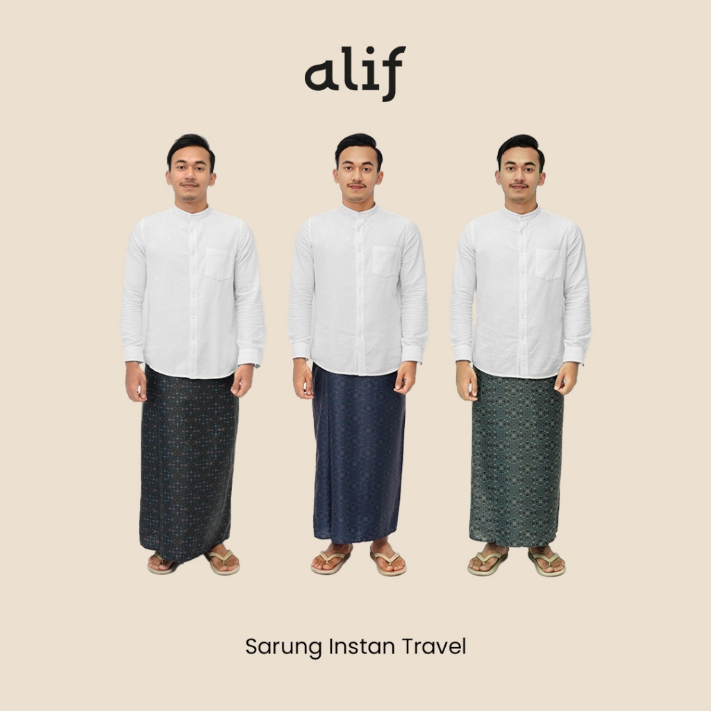 Jual Alif Modern Wear - Zaahir Collection Sarung Motif instan Dewasa ...