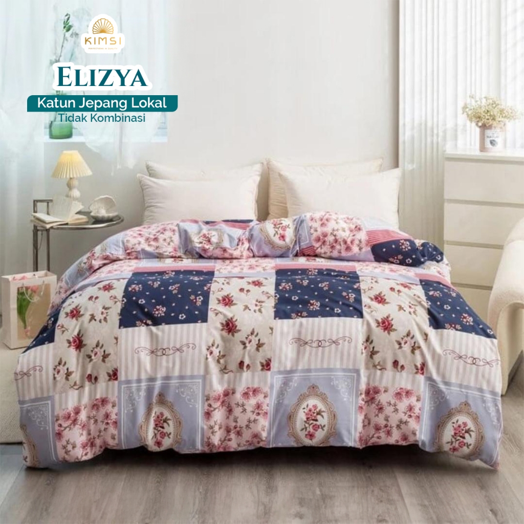 Jual Sprei Set Katun Jepang Lokal CVC Motif Aesthetic Original - Sprei ...