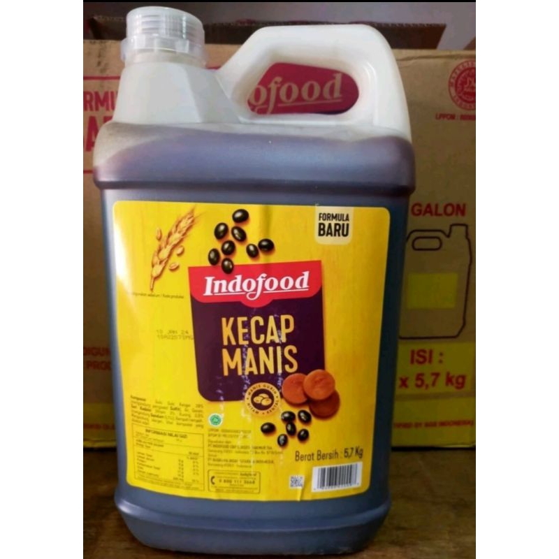 Jual KECAP MANIS INDOFOOD 5.7kg | Shopee Indonesia