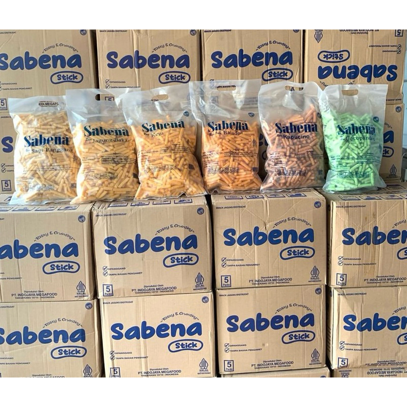 Jual SNACK SABENA PAKET ISI 3 BUNGKUS KEMASAN 360 GRAM ALL VARIANT ...