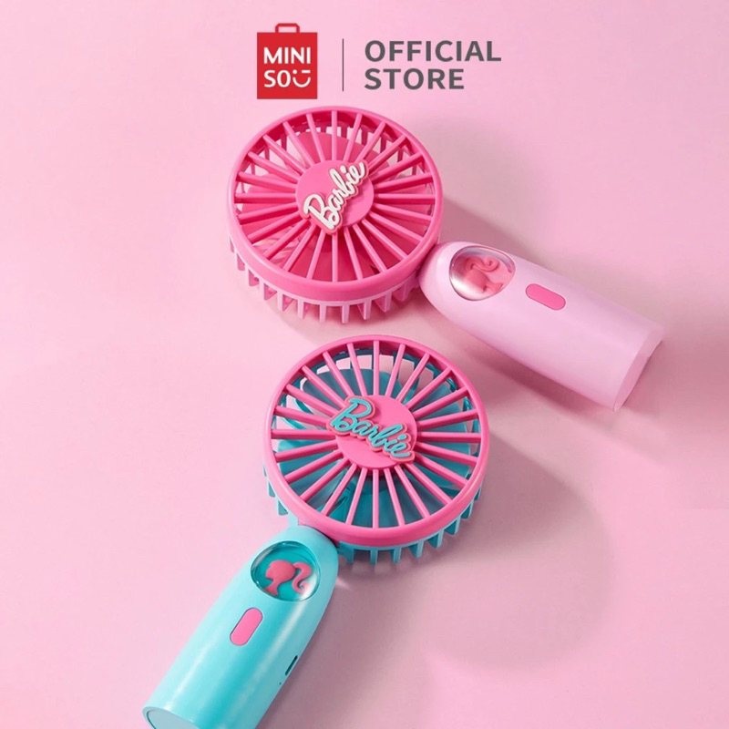 Jual Miniso x Barbie Original Miniso Barbie Shining Collection Kipas ...