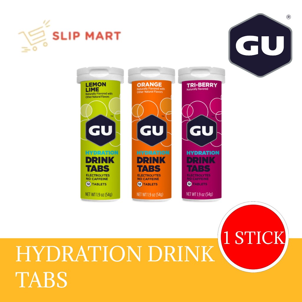 Jual GU Hydration Energy Drink Tabs | Shopee Indonesia