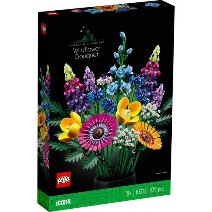Jual LEGO Icons - 10313 Wildflower Bouquet Set Creator Expert Seasonal ...