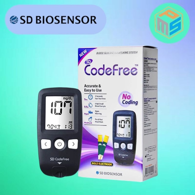 Jual Alat Cek Gula Darah Code Free CodeFree Glucose Meter Cek Gula ...