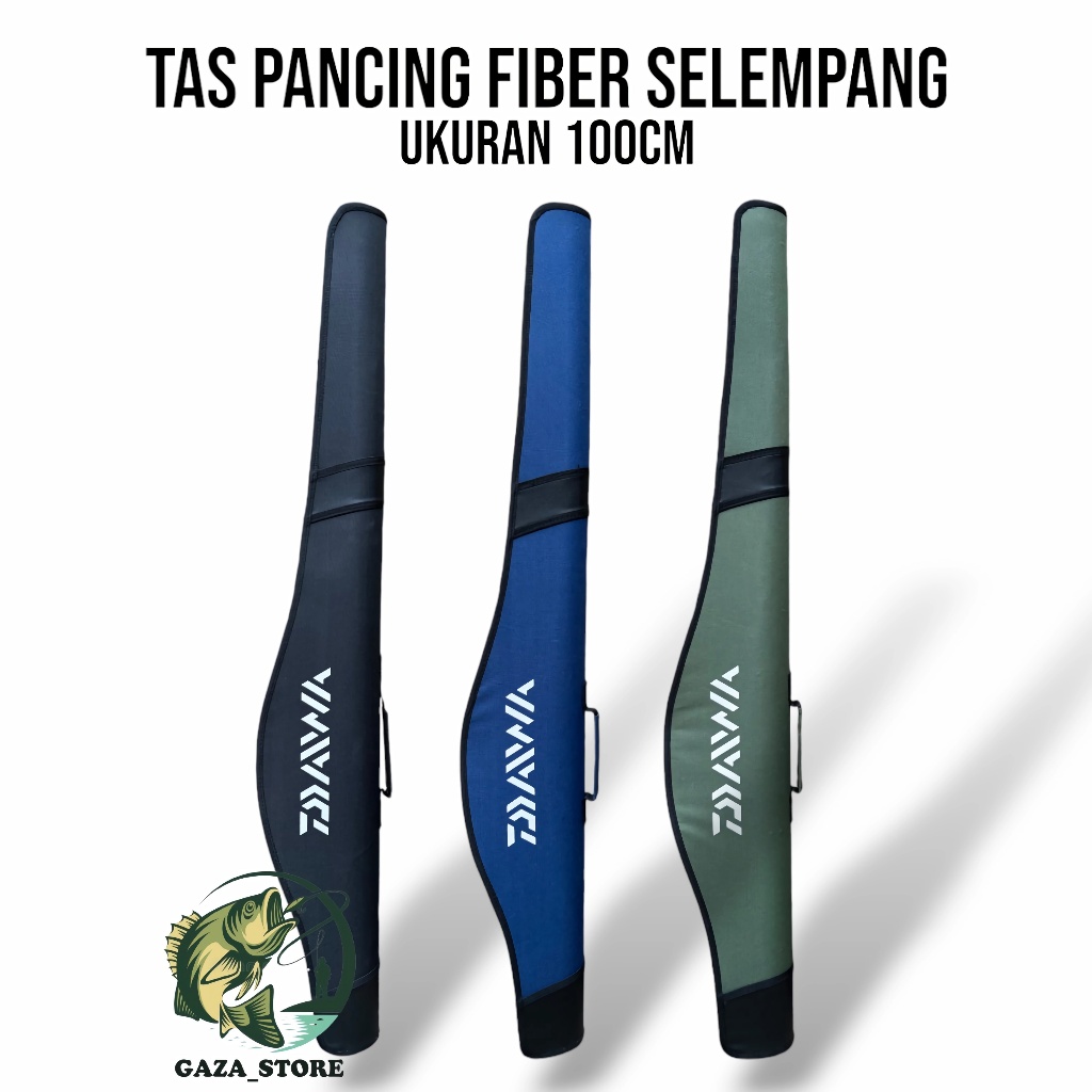 Jual Tas Pancing Fiber Selempang Ukuran 100 Cm Muat Untuk 1-2 Joran ...