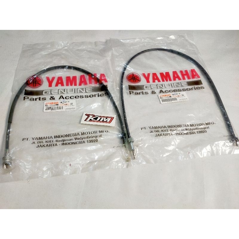 Jual KABEL SET RPM DAN KM SPIDO RX KING ORIGINAL YAMAHA | Shopee Indonesia