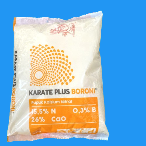 Jual PUPUK MEROKE KARATE PLUS BORONI 1 KG KEMASAN PABRIK KALSIUM NITRAT ...