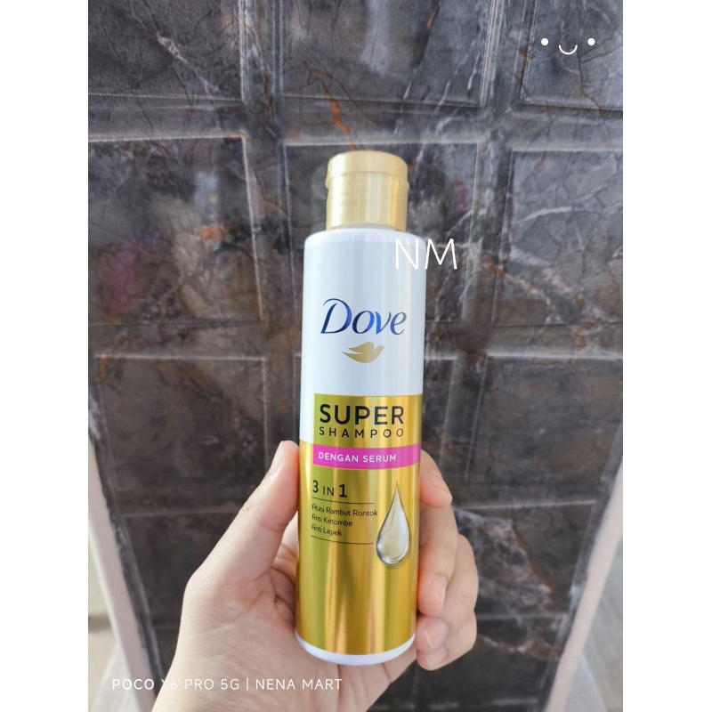 Jual Dove - Super Shampoo Serum 3 in 1 - 125ml | Shopee Indonesia