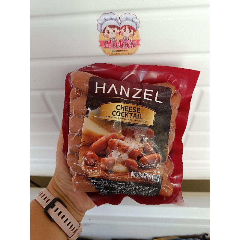 Jual HANZEL CHEESE COCKTAIL 360GR / SOSIS MINI CHEESE | Shopee Indonesia