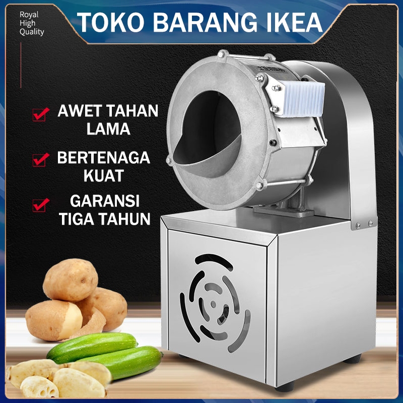 Jual Mesin pengiris sayuran dan kentang stainless steel | Shopee Indonesia