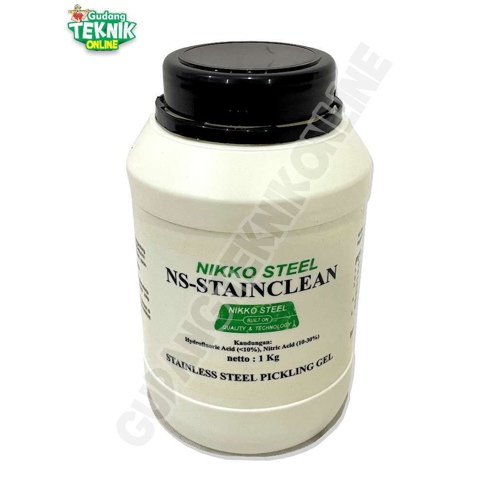 Jual Gel Pembersih Stainless STAINCLASS NIKKO STEEL 1KG / Jel Pasta ...