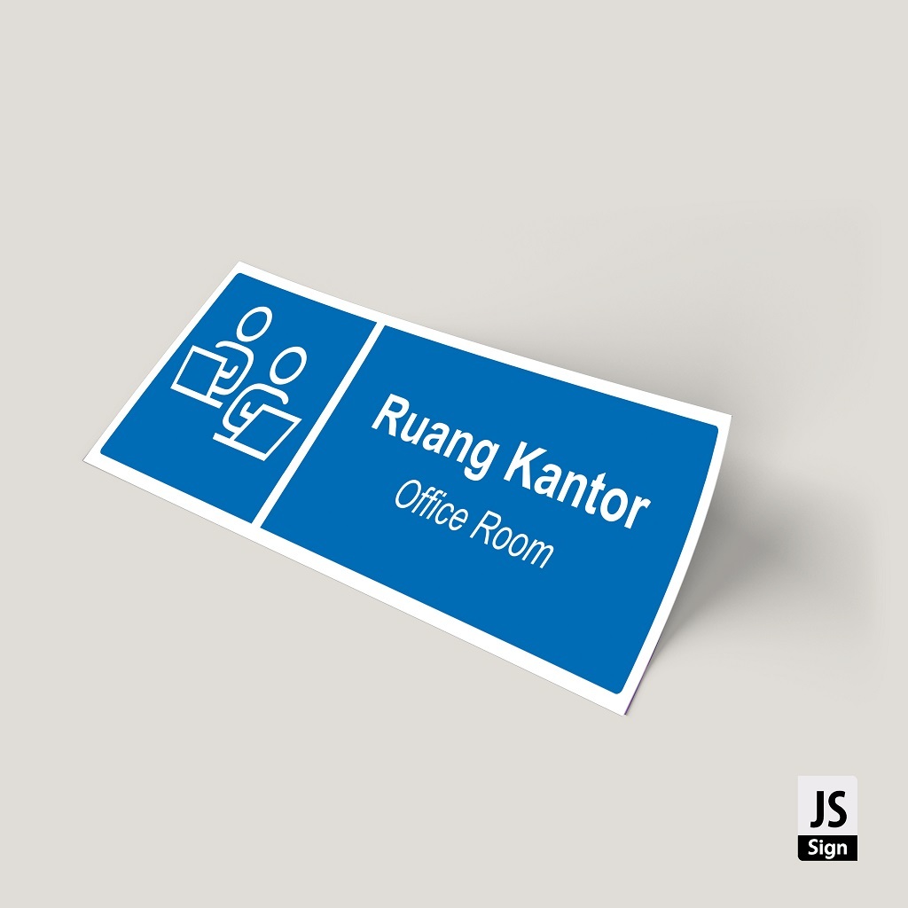 Jual STICKER NAMA RUANG - RUANG KANTOR | Shopee Indonesia