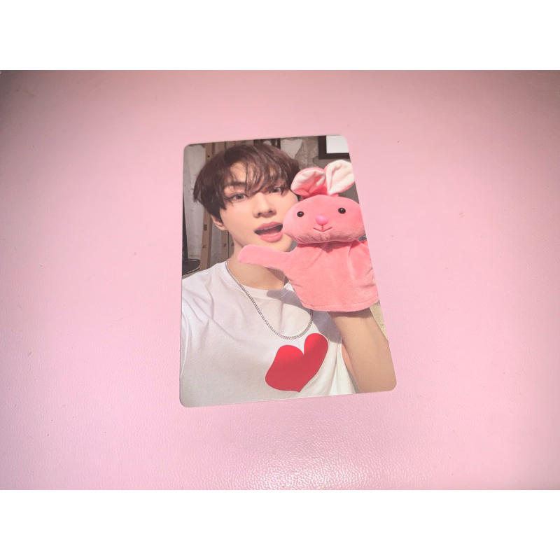 Jual JUNGWON BEAR WEVERSE KONSEP RABBIT KELINCI BONEKA PHOTOCARD ...