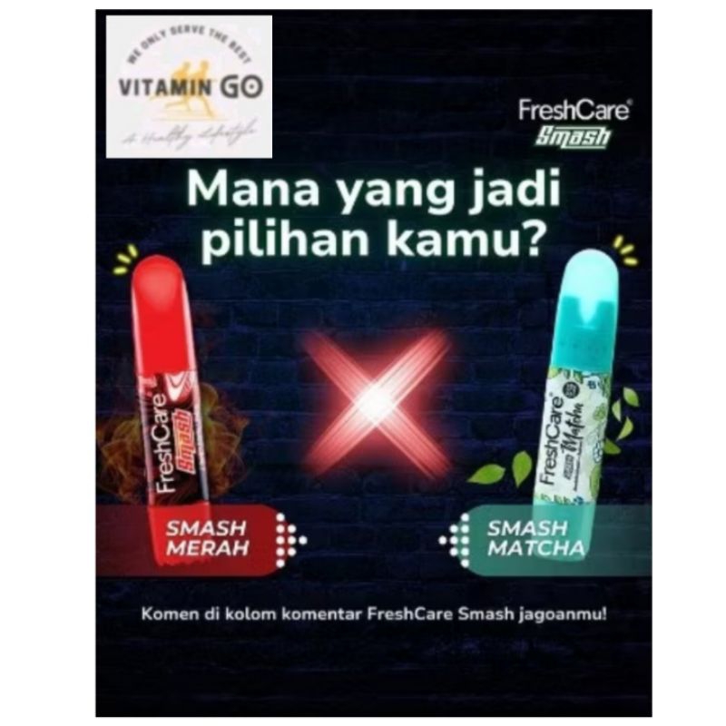 Jual Freshcare Smash Strong, Freshcare Smash Matcha, Minyak Angin ...