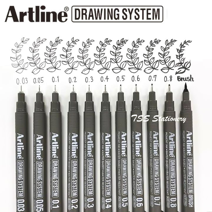 Jual Pulpen ARTLINE Drawing System Pen | Shopee Indonesia
