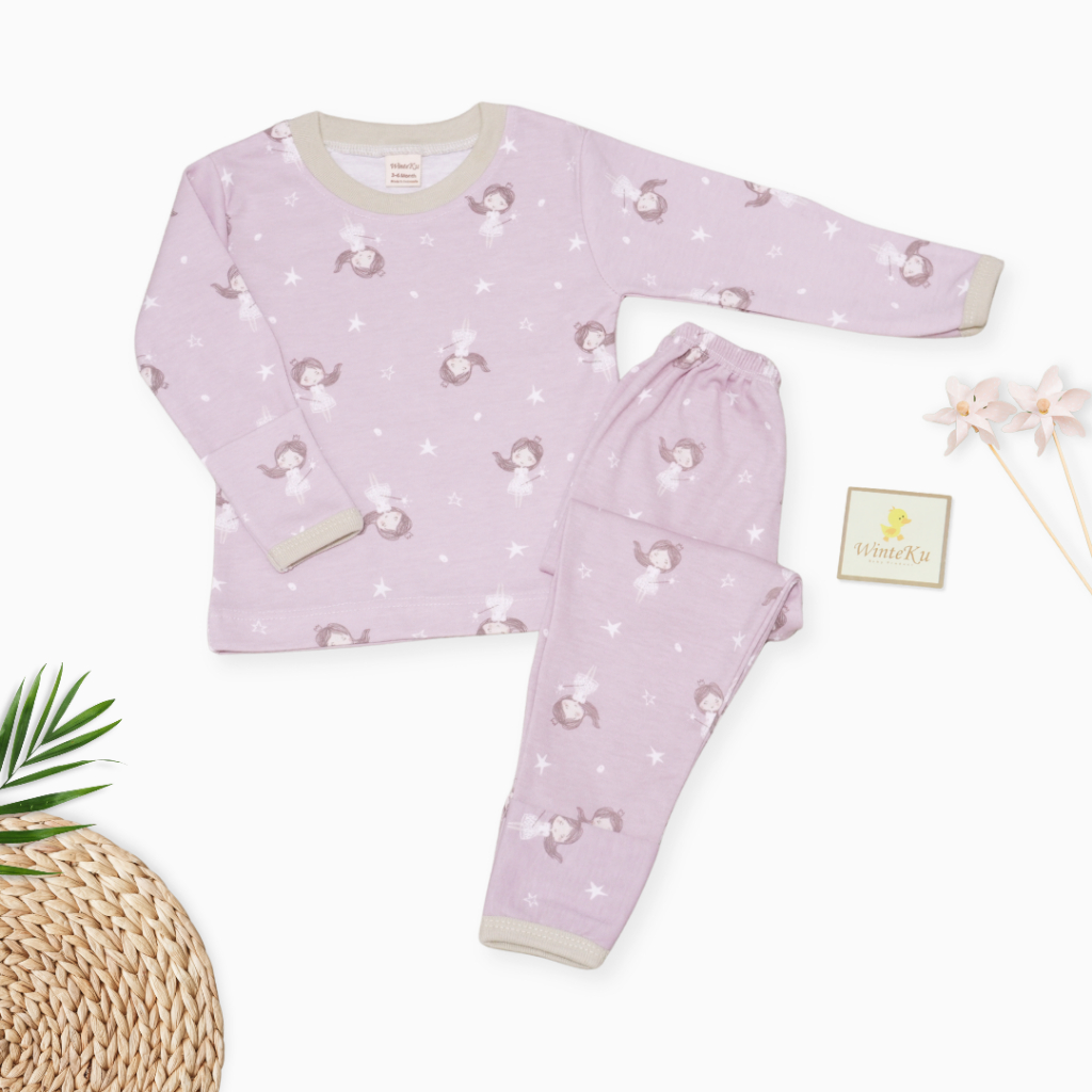 Jual Winteku Set OBLONG PRINT 2-3 Year(Tahun) - Setelan Oblong PANJANG ...