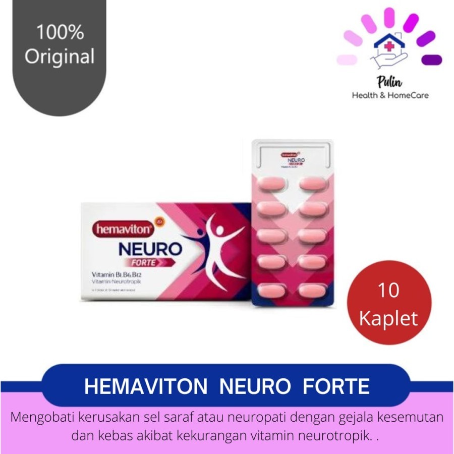 Jual Hemaviton Neuro Forte / Suplemen Kesehatan | Shopee Indonesia