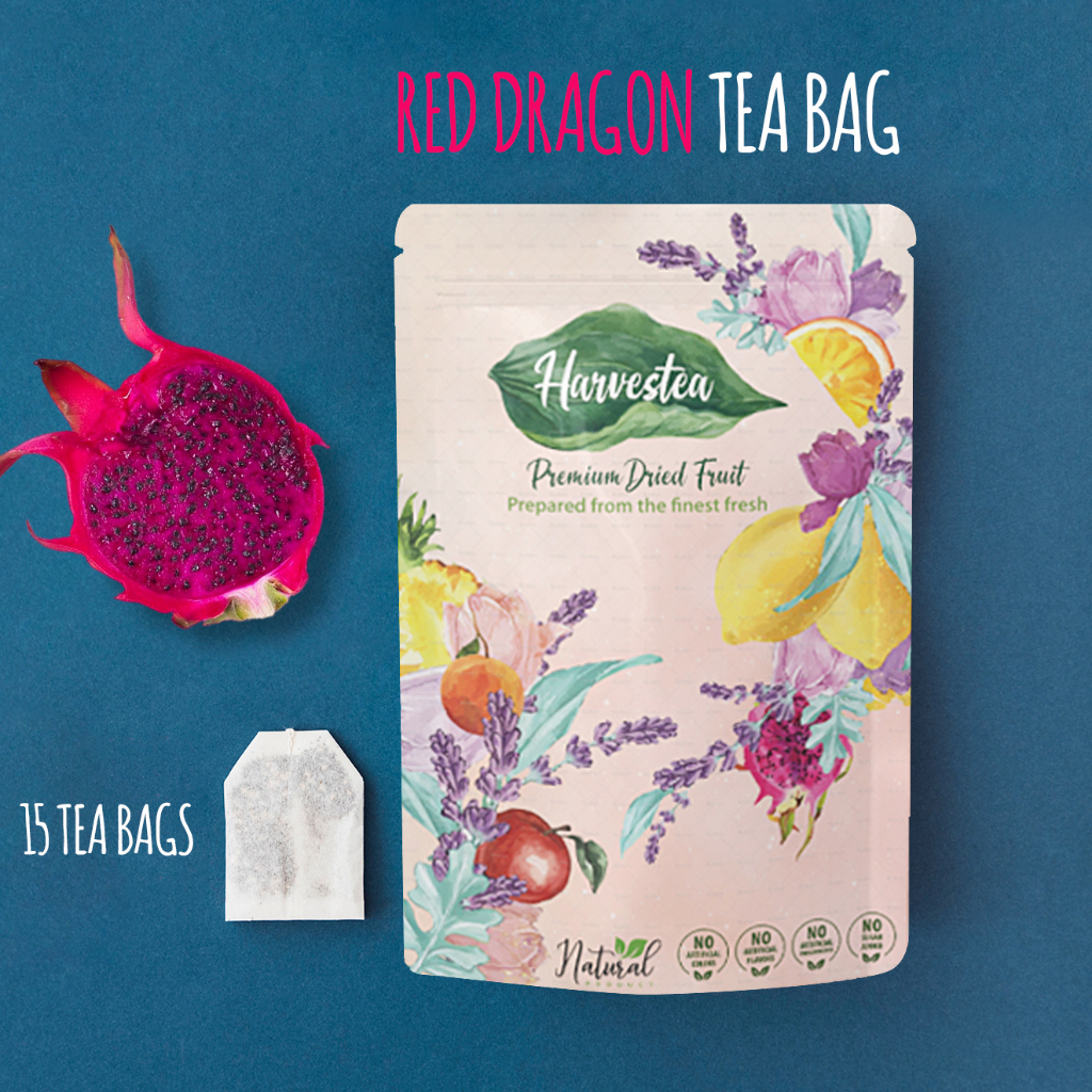 Jual HARVESTEA TEH NAGA MERAH TEA BAG | TEH DIET TEH KECANTIKAN HERBAL ...