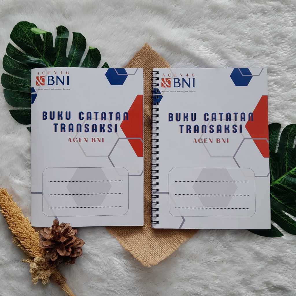 Jual BUKU CATATAN TRANSAKSI AGEN BANK BNI UK A5 ISI 100 HAL | Shopee ...
