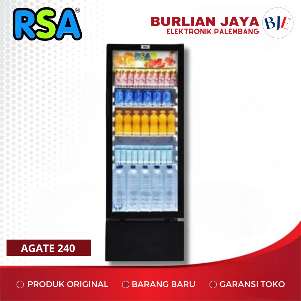 Jual KULKAS SHOWCASE RSA AGATE 240 KULKAS SHOWCASE PALEMBANG | Shopee ...