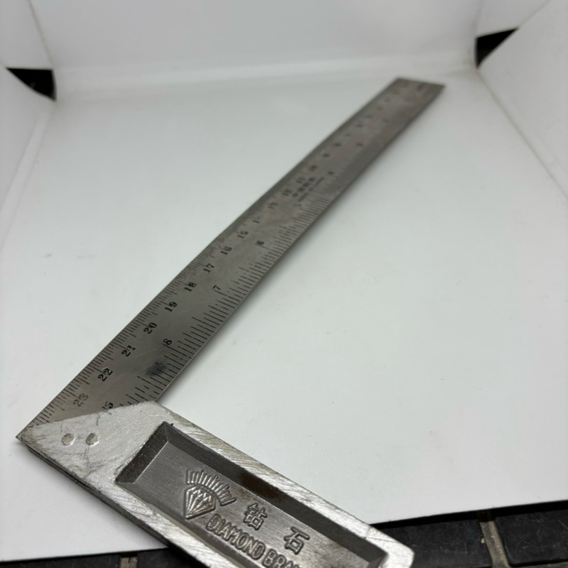 Jual Siku Meter Penggaris L 25 Cm 10 Inch | Shopee Indonesia