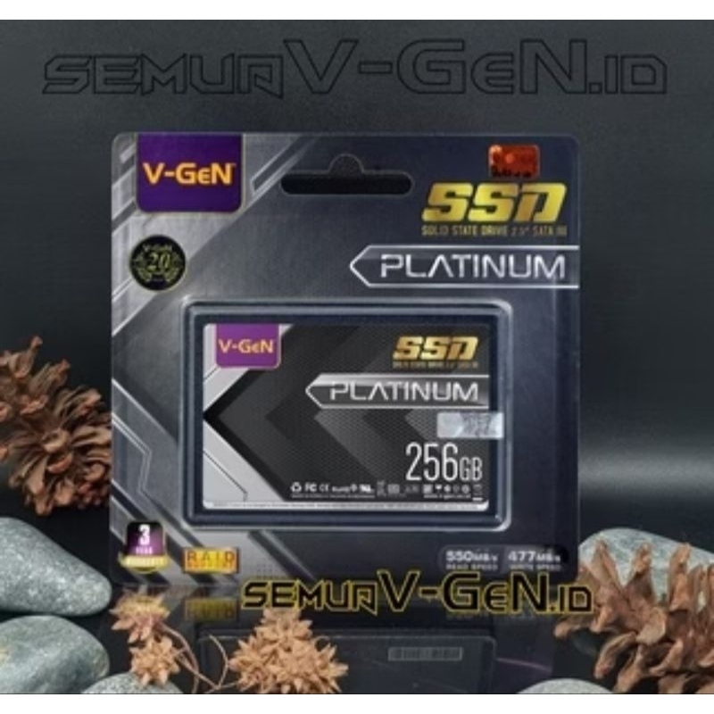 Jual SSD Vgen 256Gb SATA 3 2,5inchi original garansi resmi | Shopee ...