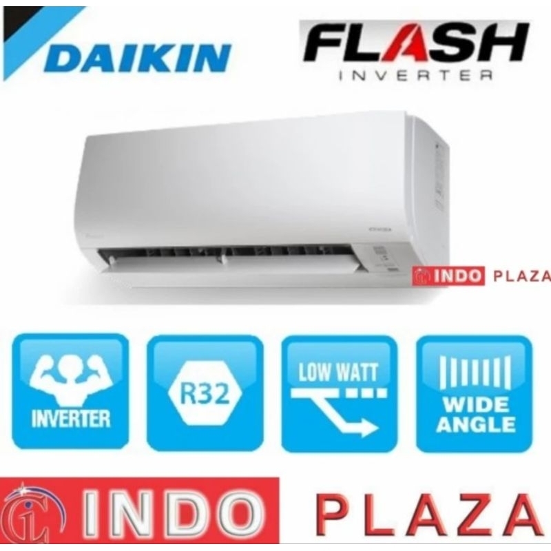 Jual AC DAIKIN 1 PK INVERTER FTKQ-25UVM4 | Shopee Indonesia