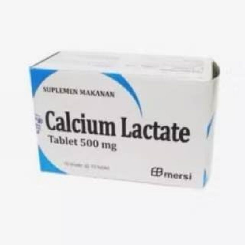 Jual Farmadose - CALCIUM LACTATE 500 MG BOX ISI 100 TABLET ( KALSIUM ...