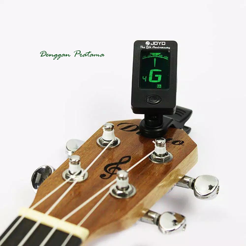 Jual Alat Tuner Gitar Joyo JT01 Digital Chromatic Clip On Layar Guitar ...