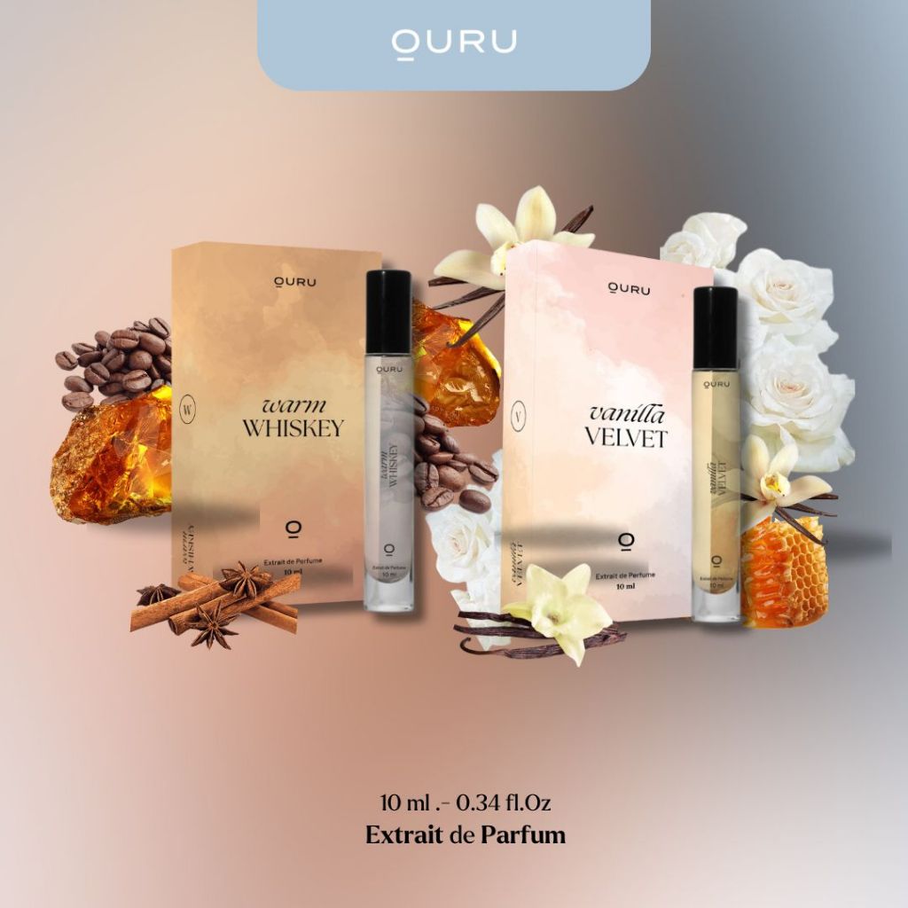 Jual OURU Bundle Vanilla Velvet & Warm W Extrait de Parfum 10 ml | Shopee Indonesia