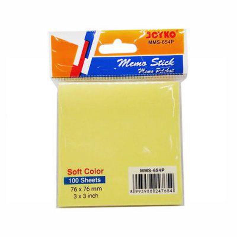 Jual memo stick / sticky note / kertas memo / memo tempel / mms 654p ...