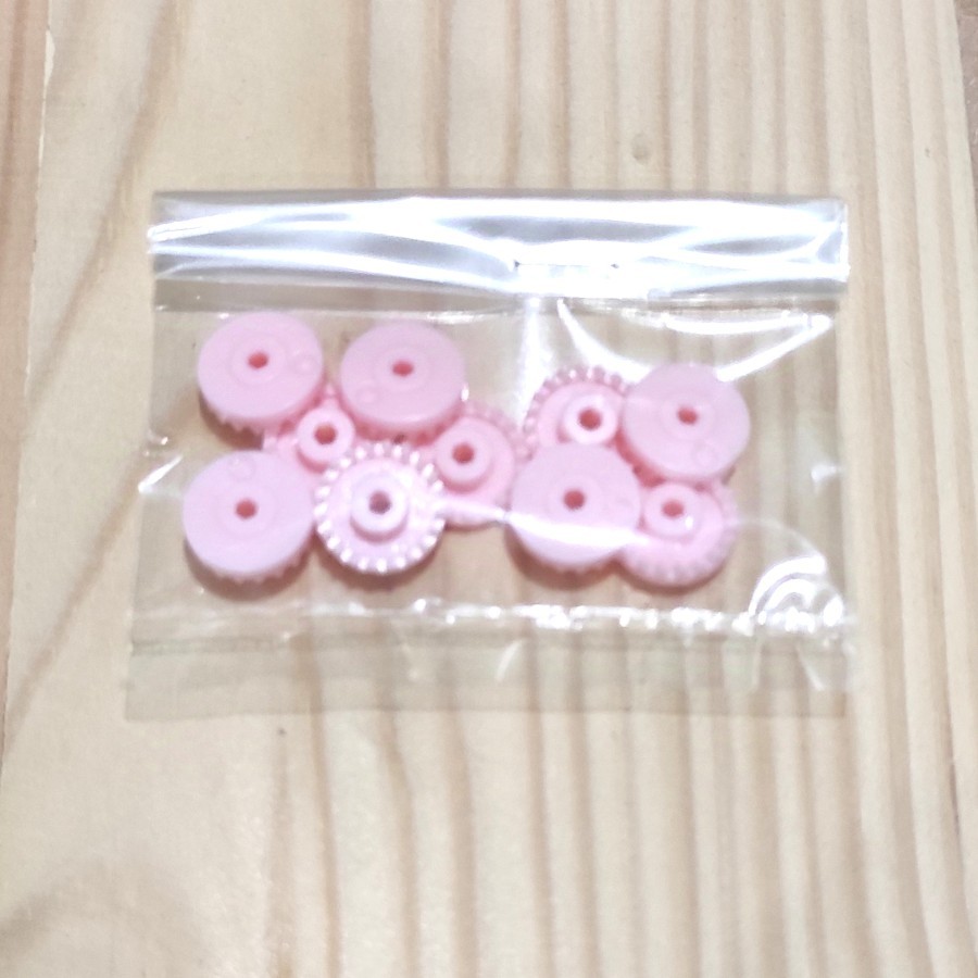 Jual Gear Pink Original Tamiya Lose Kit ( isi 10 pcs ) | Shopee Indonesia